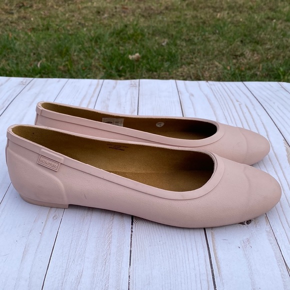 Hunter | Shoes | Hunter Pink Waterproof Tour Ballet Flats | Poshmark